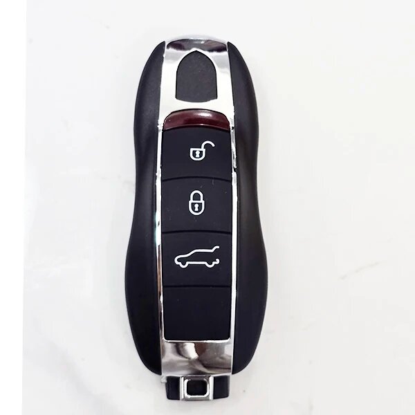 Ключ для Porsche, 3 кнопки, черный