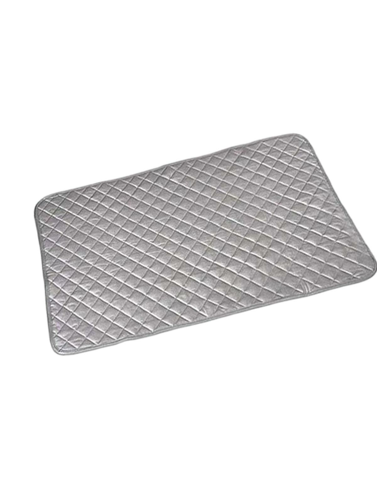 Термостойкий хлопковый гладильный коврик с нескользящей магнитной основой для безопасной глажки