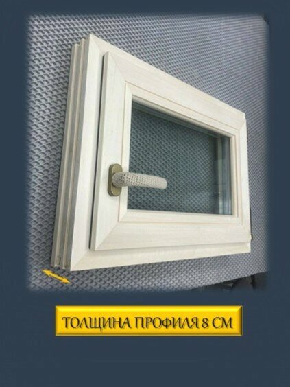 Окно для бани 50х70 — фото 1