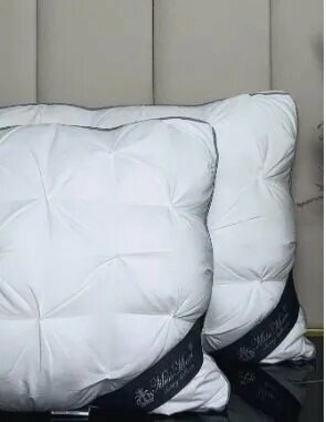 Подушка подушки 50x70 см, Мягкая жесткость, Микрогель