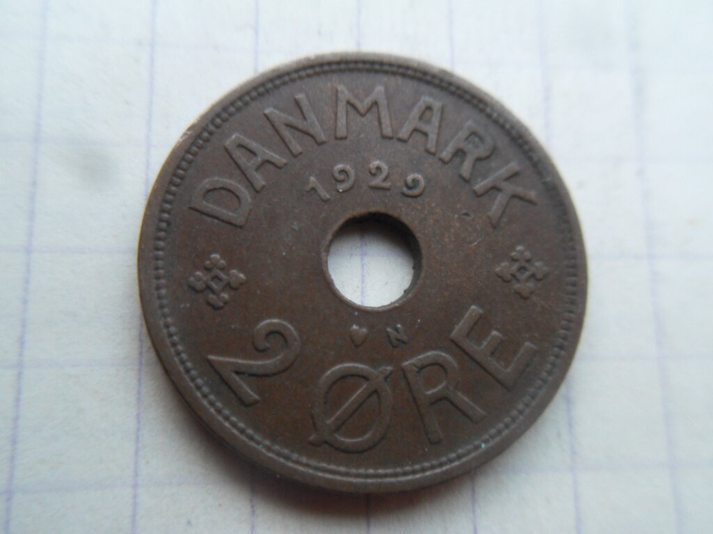 Дания 2 эре, 1929