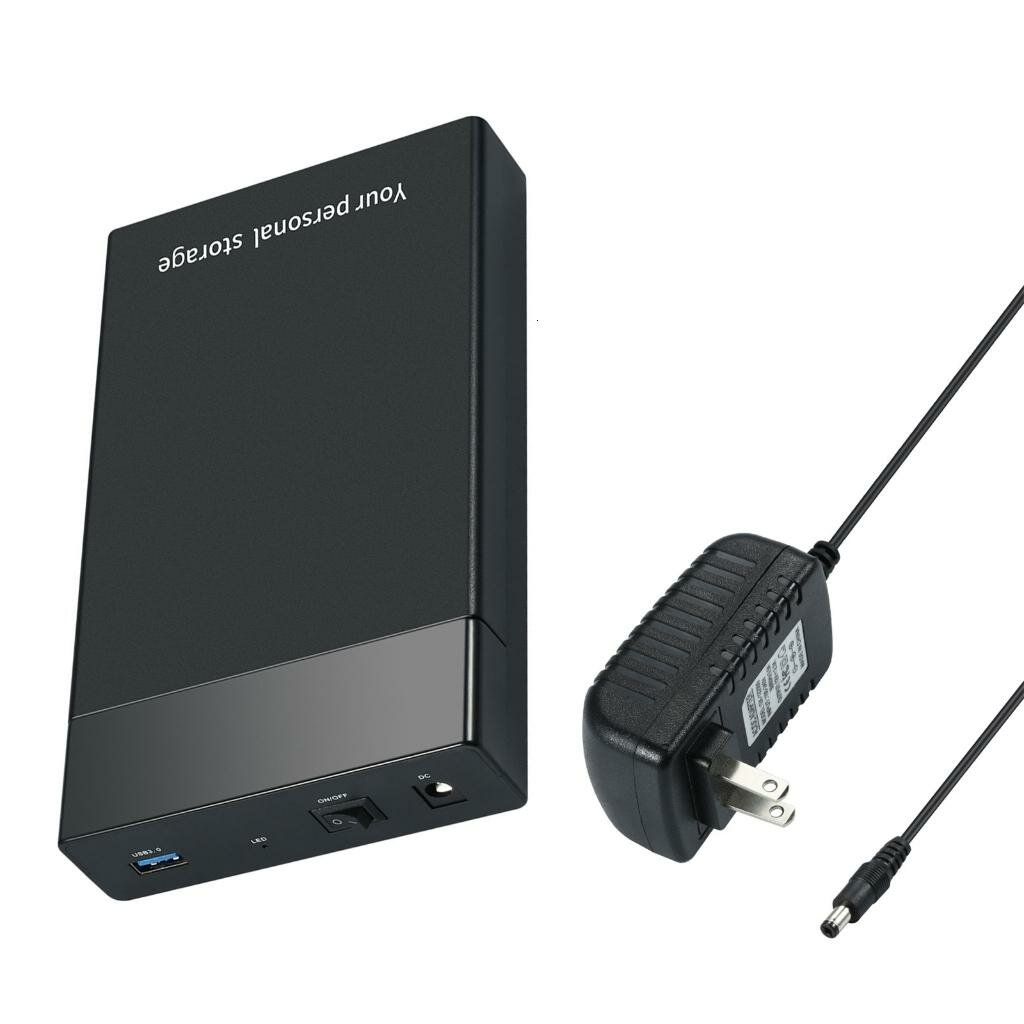 Корпус SSD HDD USB 3.0 для 3,5-дюймового диска, Штепсельная Вилка США