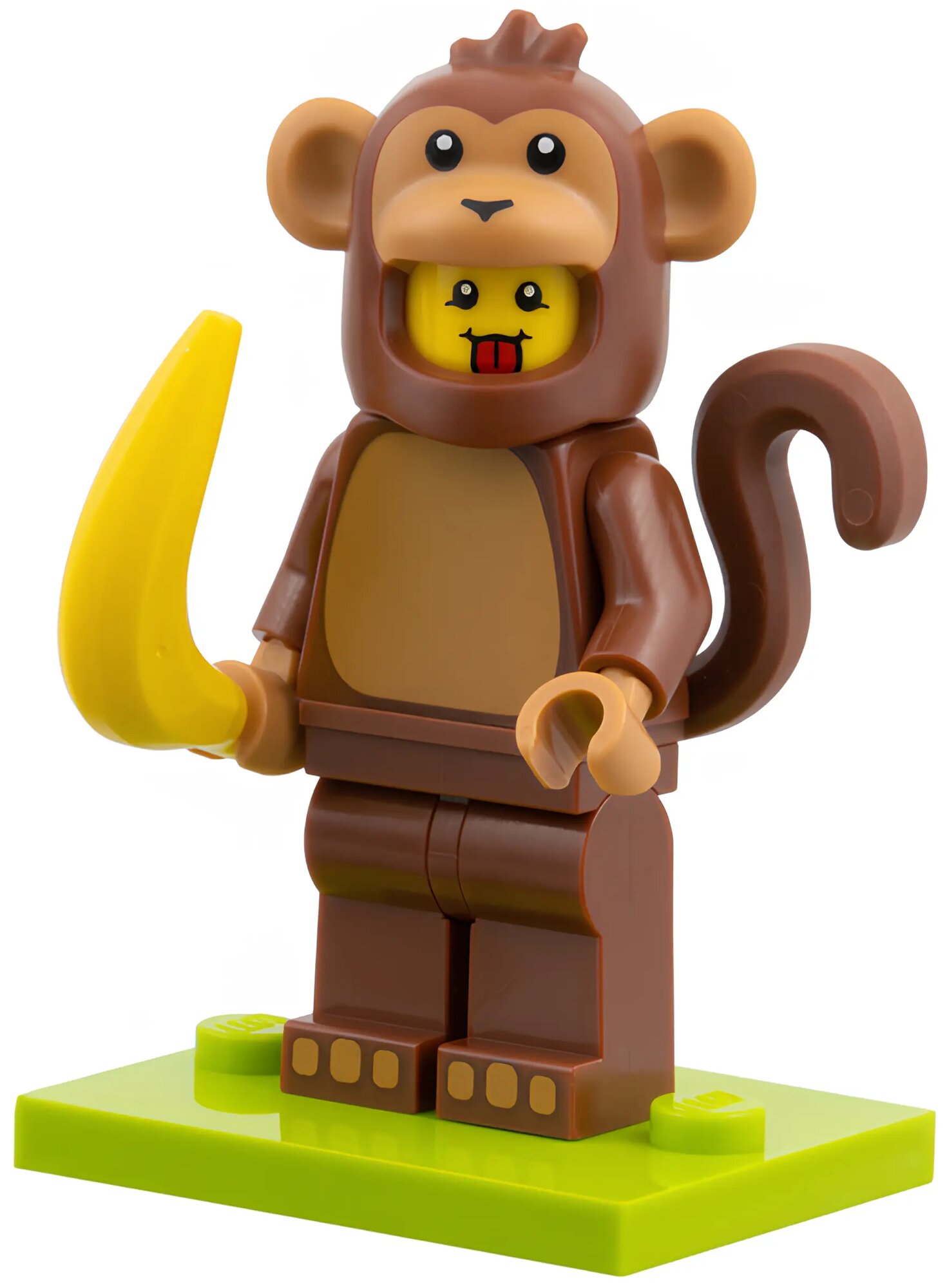 Минифигурка LEGO 71051 Monkey Costume Fan, Series 28 col28-4 N