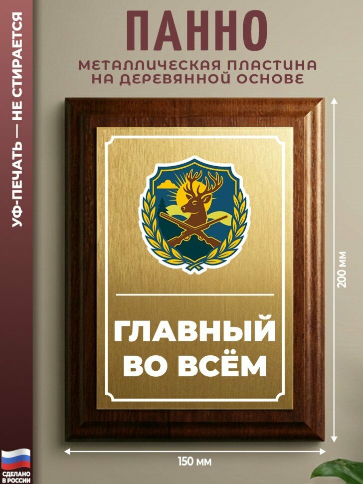 Настенный диплом "Главный во всём"
