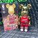 Игрушка Bearbrick Michael Jordan 28см Фигурка Золотой хром