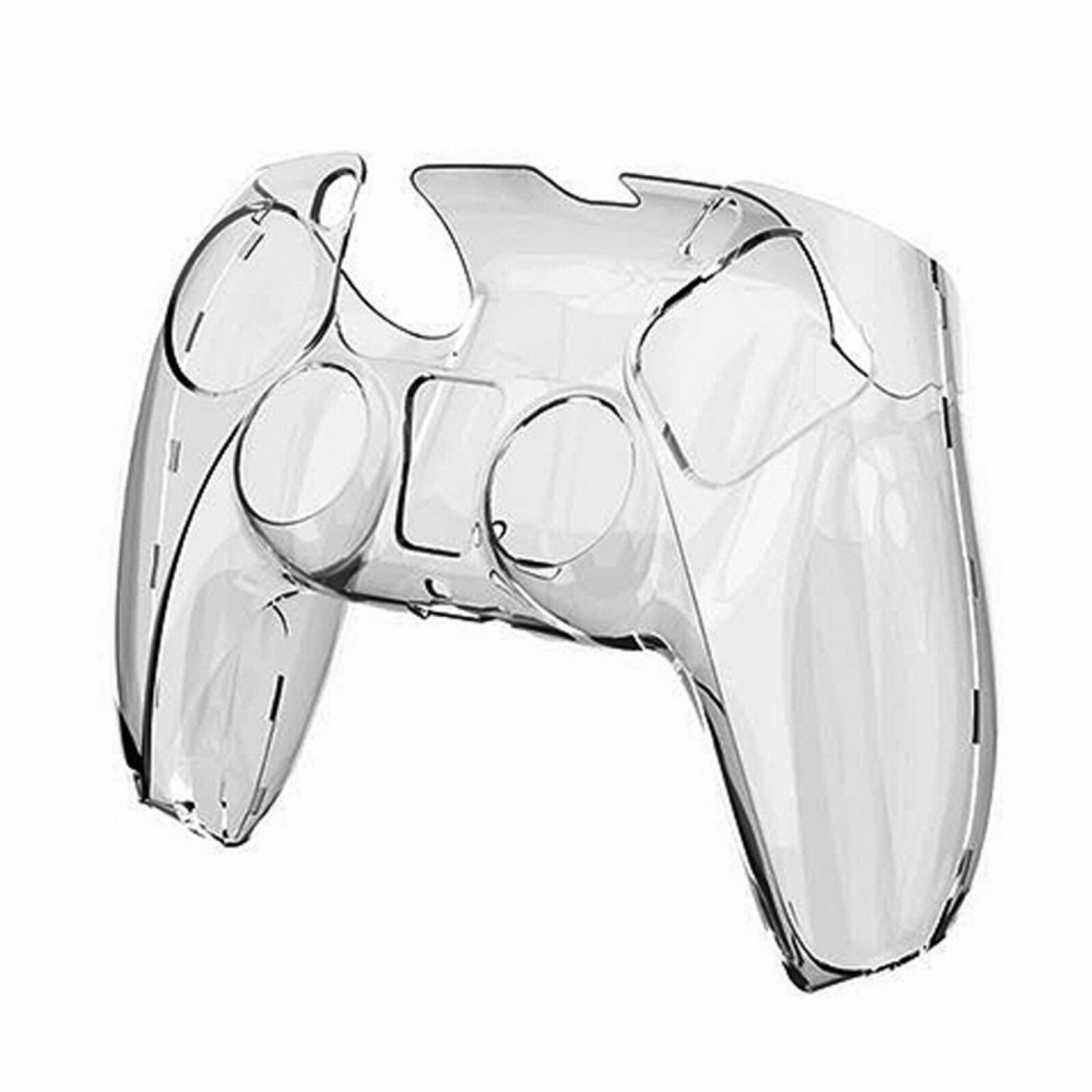 Чехол-корпус MyPads для геймпада Playstation 5 прозрачный прозрачный противоударный ультратонкий