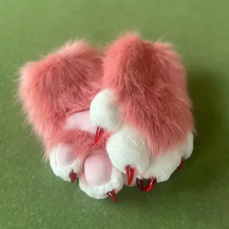 Костюм-кигуруми пушистый зверь полиэстер Розовый, 9