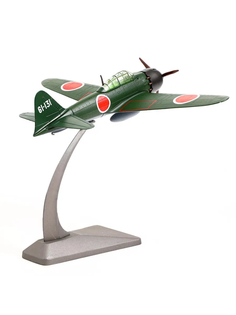 Металлическая модель истребителя Зеро A6M5 1/72, ВМВ