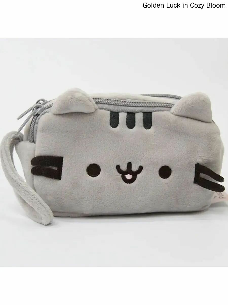 Пенал плюшевый милый Кот Пушин