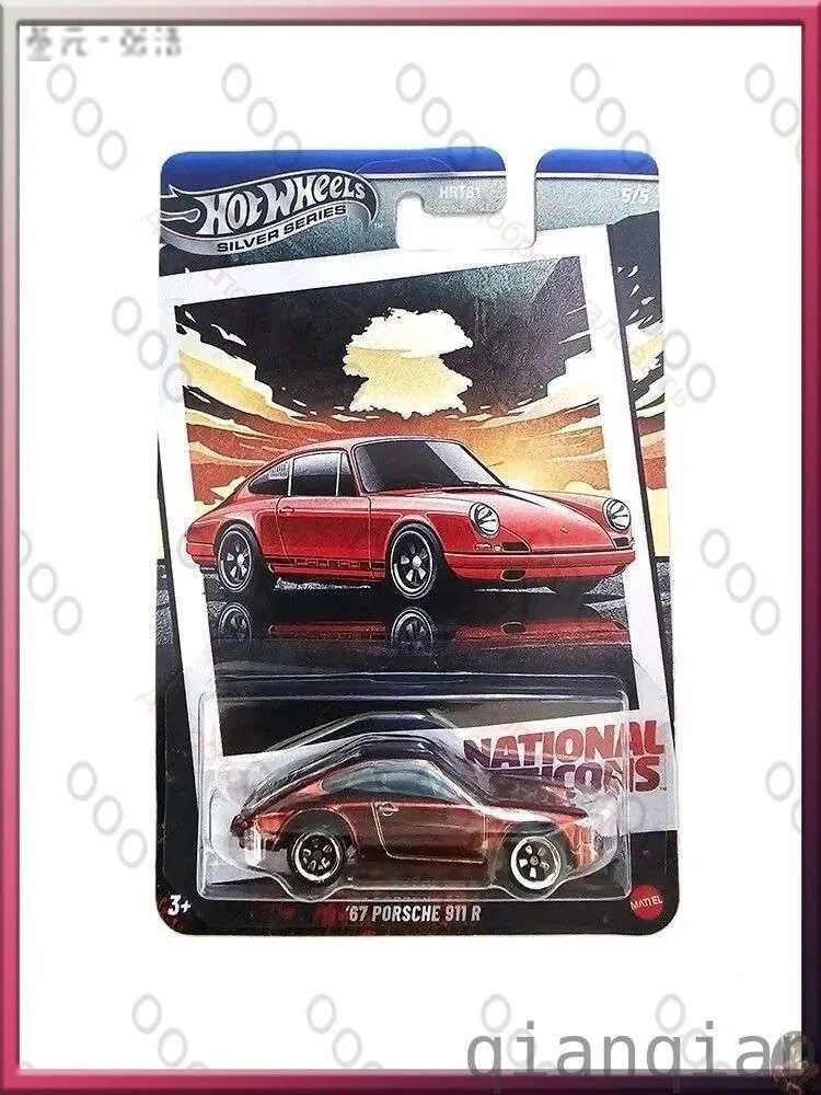 Машинка Hot Wheels 2025 Vintage Racing 1967 Porsche 911 R (Редкий скрытый), масштаб 1/64, металл