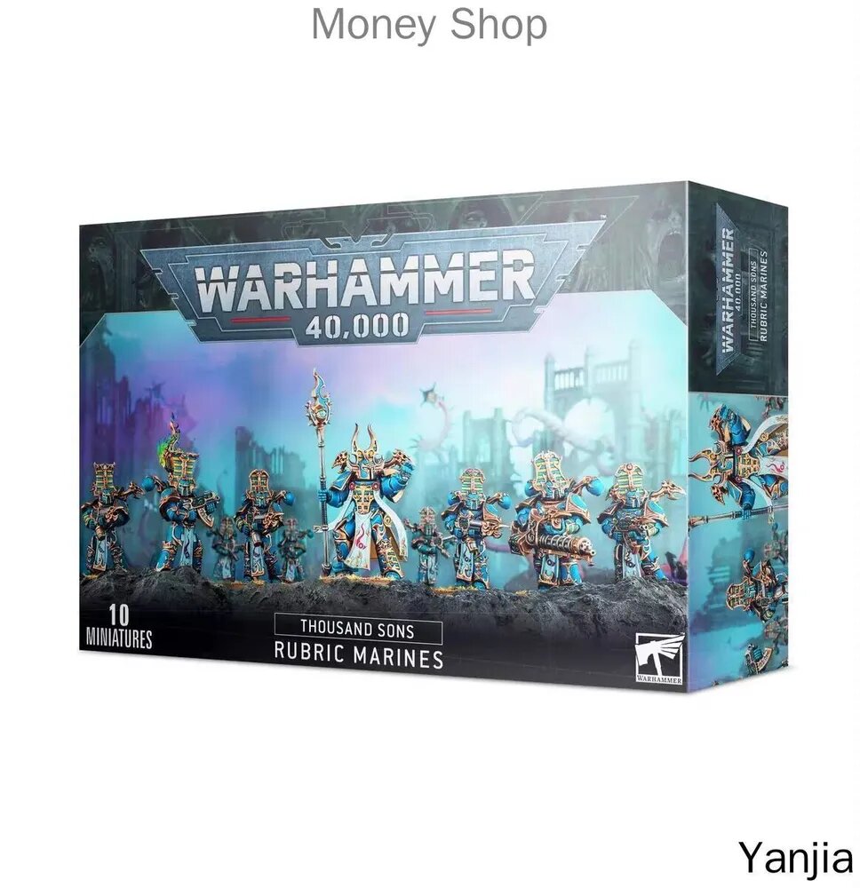 Warhammer 40000 миниатюры - THOUSAND SONS: Rubric Marines 10 miniatures
