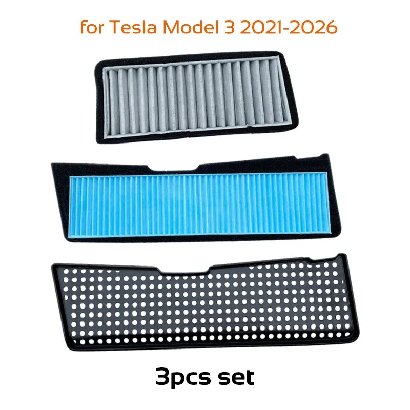 Фильтр салона Tesla Model 3 2021-2026, 3шт