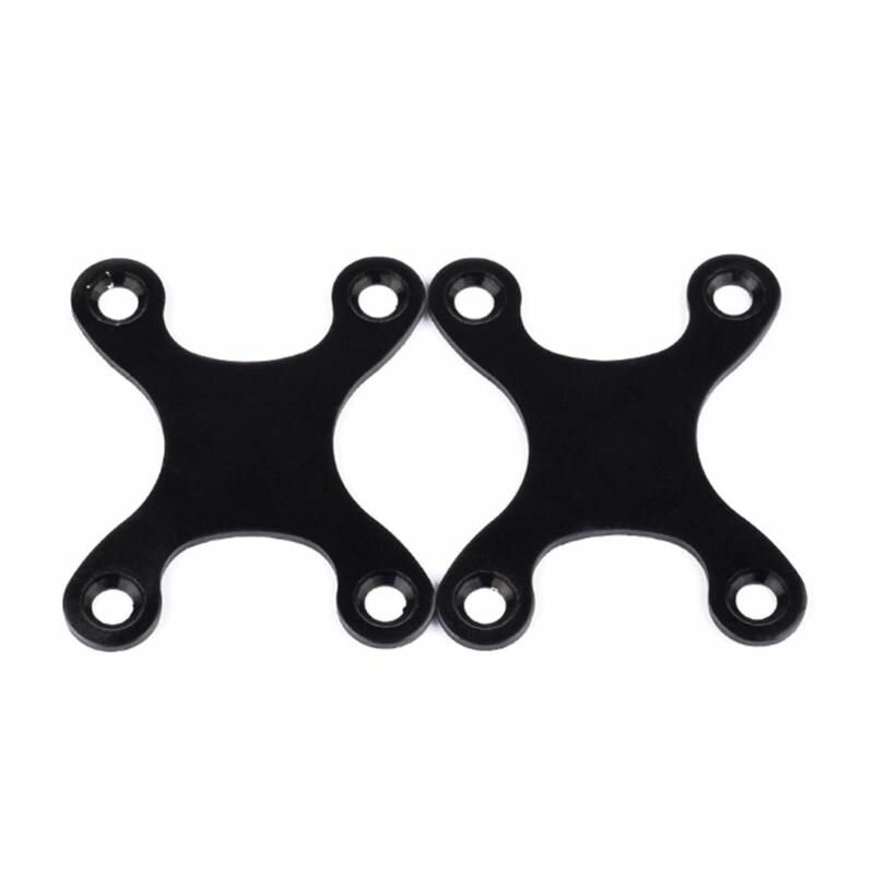 Высокопрочные прокладки для скейтборда из алюминиевого сплава для устойчивости и нагрузки до 300 кг, Черный