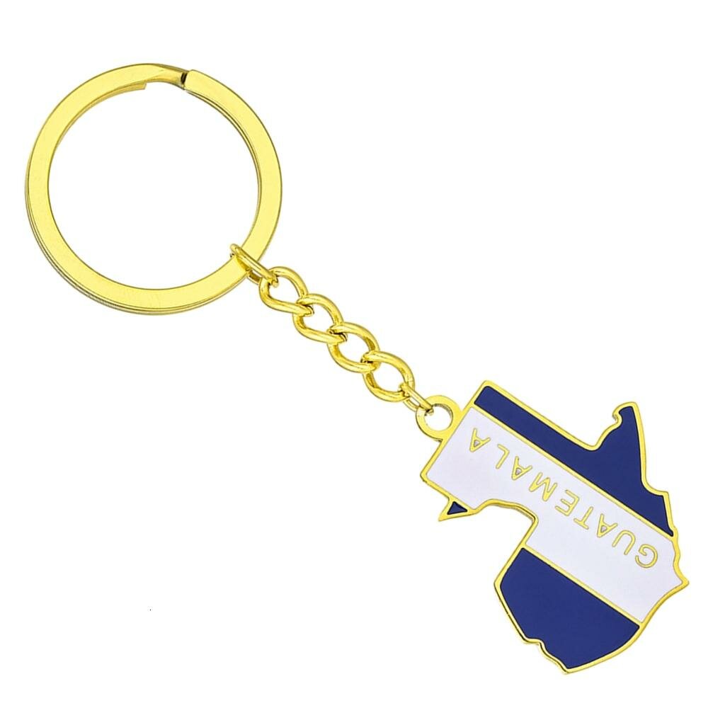 Брелок-флаг Гватемалы, Золото