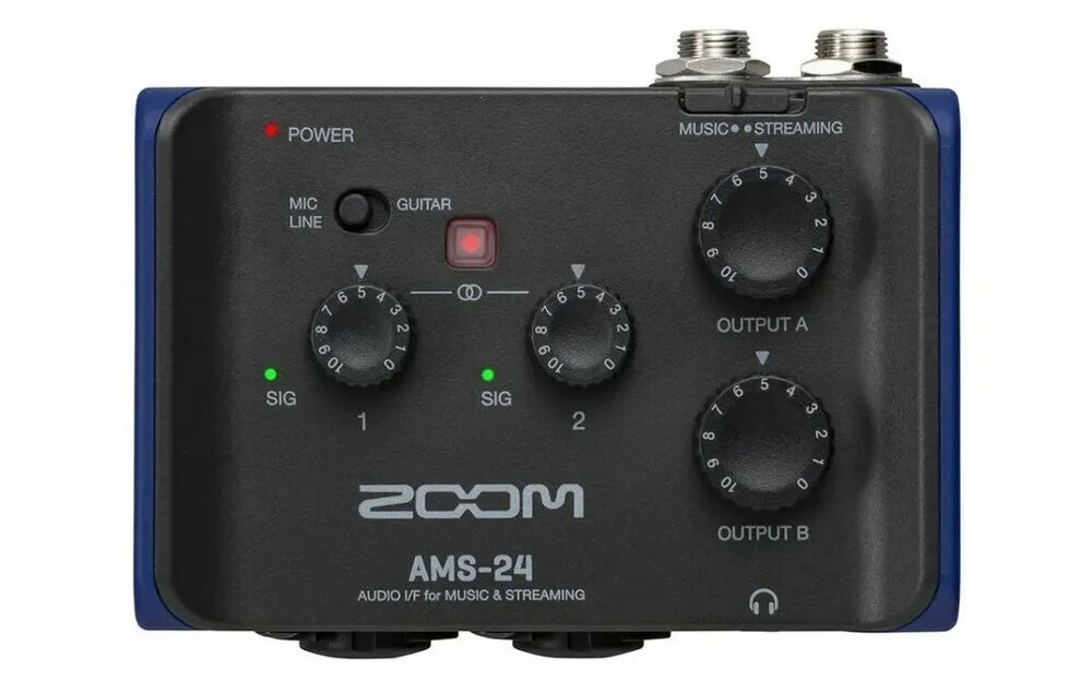 Аудиоинтерфейс Zoom AMS-24
