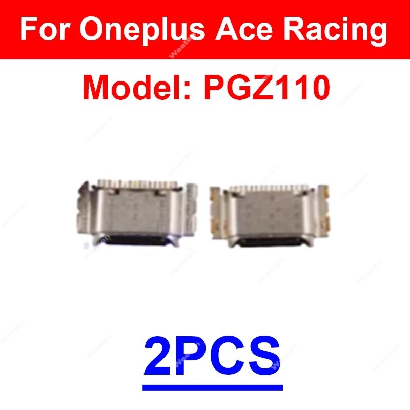 2 шт. Разъем для зарядки Oneplus Ace Racing PGZ110