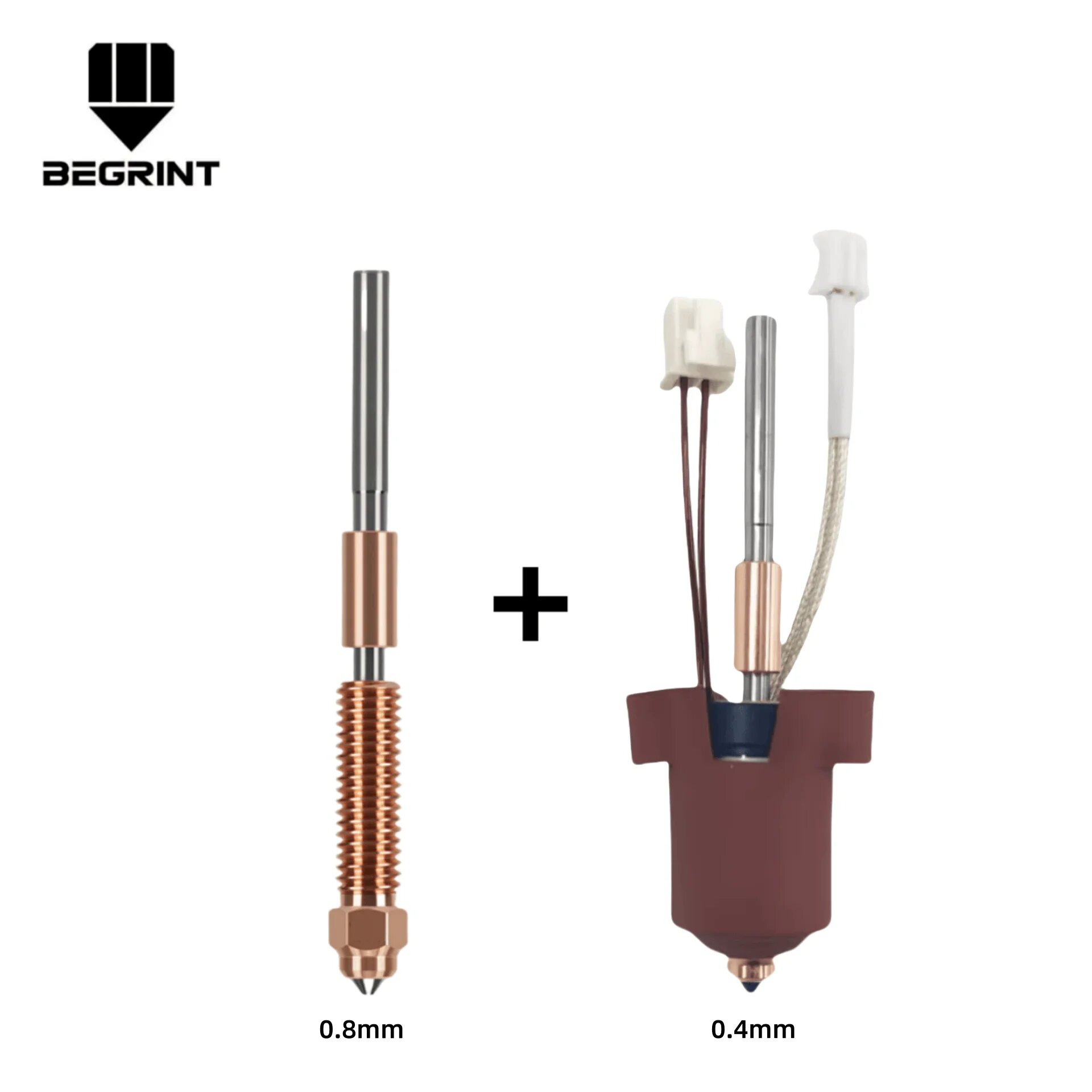 Комплект Hotend 0.8/0.4 мм для Creality K1C/K1 MAX/K1 SE