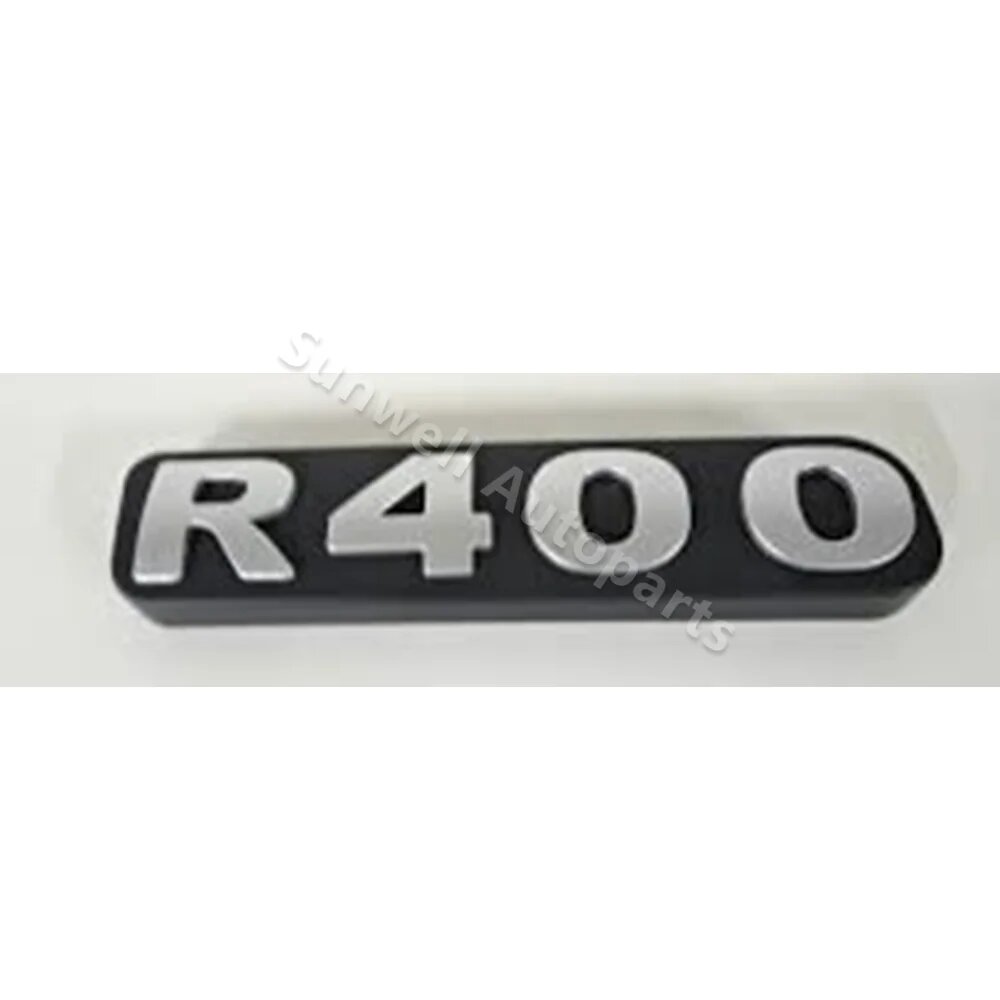 Эмблема Scania R400, цвет R400