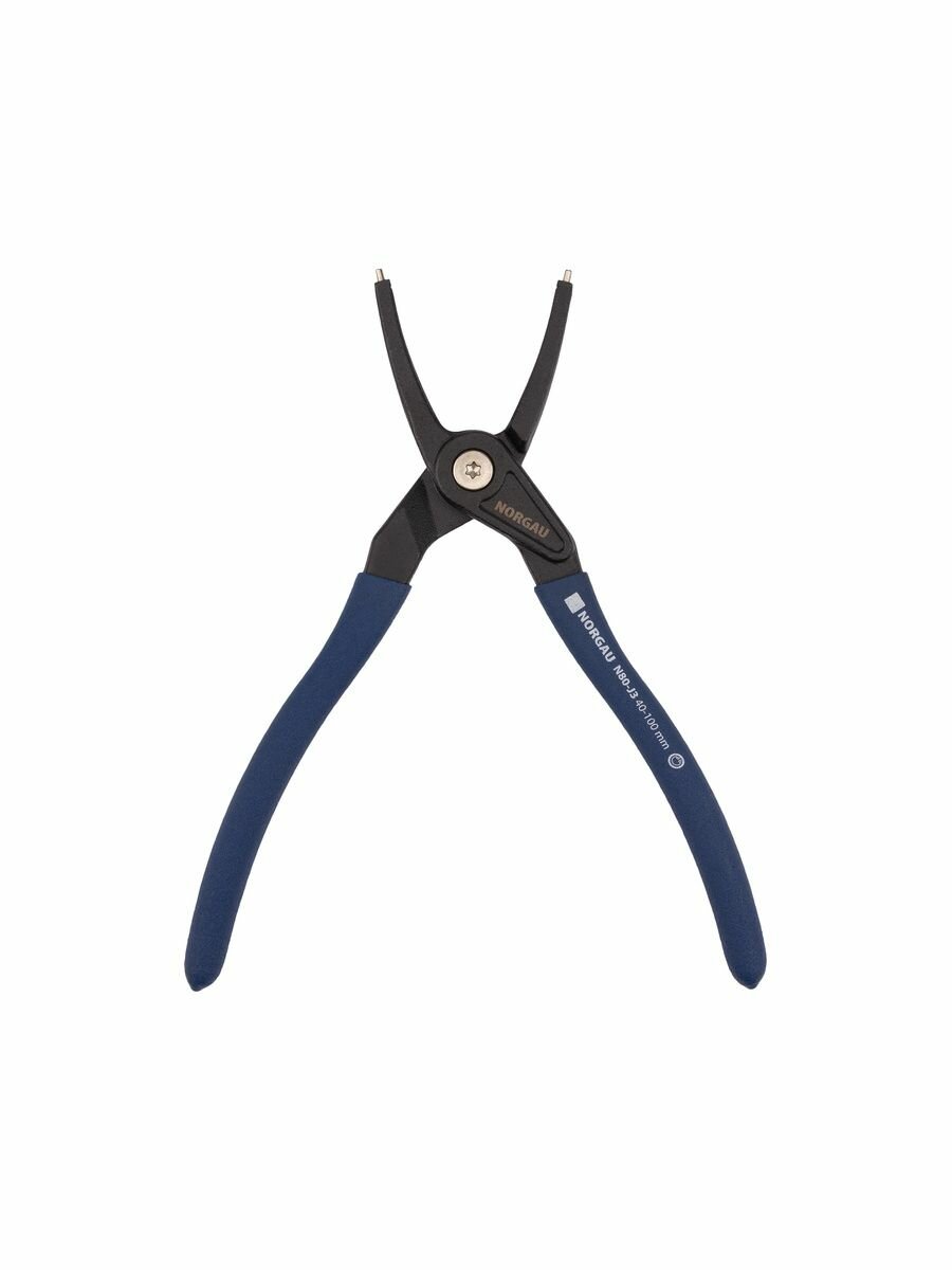 Съемник стопорных колец NORGAU Industrial со вставками из подшипниковой стали, 60-64 HRC, 40-100 мм (внутр)