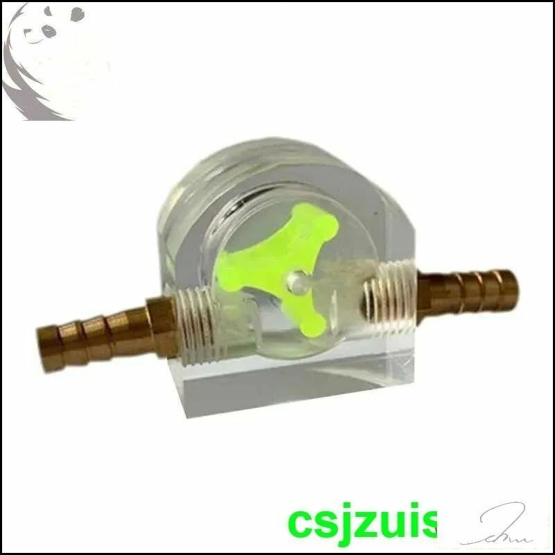 Акриловый индикатор потока 8 мм, премиум компонент для водяного охлаждения ПК типа Б с резьбой G1/4