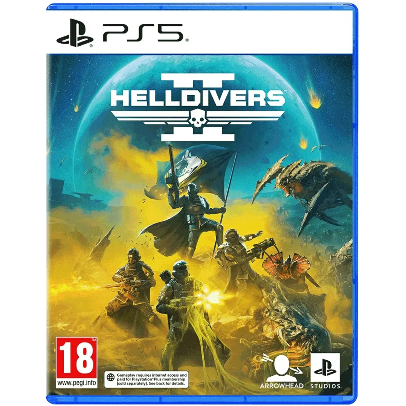 Игра Helldivers 2 для PlayStation 5, русские субтитры, все страны