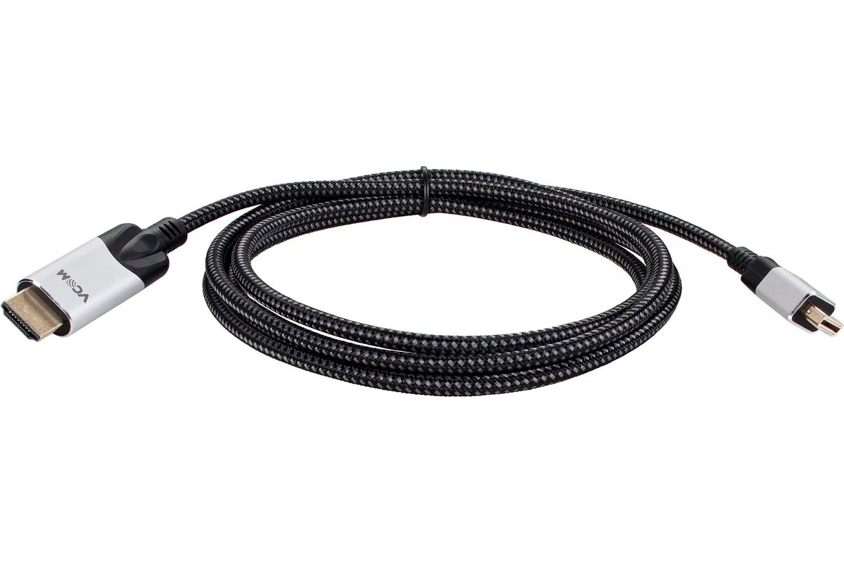VCOM Mini DisplayPort (m) - HDMI (m) / 4k@60hz, 1.8m / кабель / CG615M-1.8