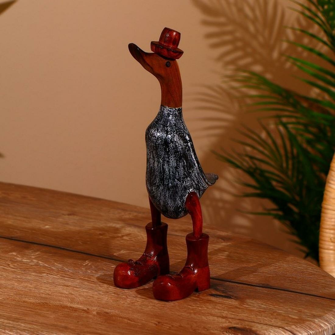 Статуэтка Сима-ленд "Утка", дерево, серия Indonesian style, 27см