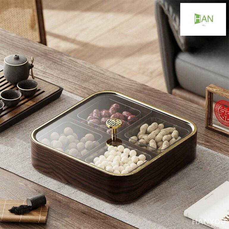 Эксклюзивная менажница с крышкой