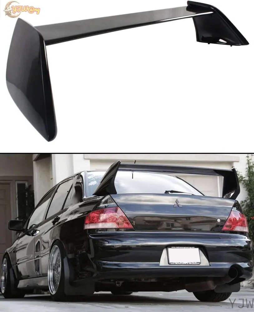 Спойлер на автомобиль Mitsubishi Lancer 9 (2002-2007) задний, 1 шт, ABS пластик