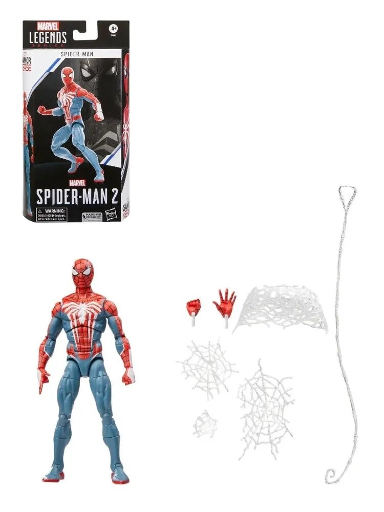 Фигурки Hasbro Marvel Legends Series Action Figures Spiderman2-16cm; Марвел фигурки