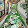Ковер 160x240 см с 3D рисунком пруда для гостиной, спальни, кабинета, кухни