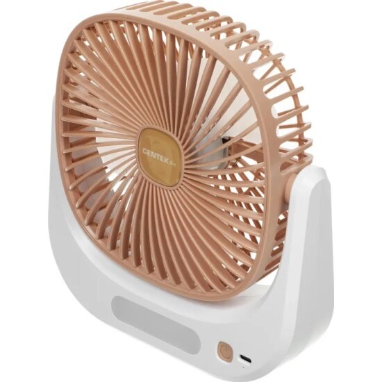 Настольный вентилятор Centek CT-5041 5Вт скоростей:3 белый
