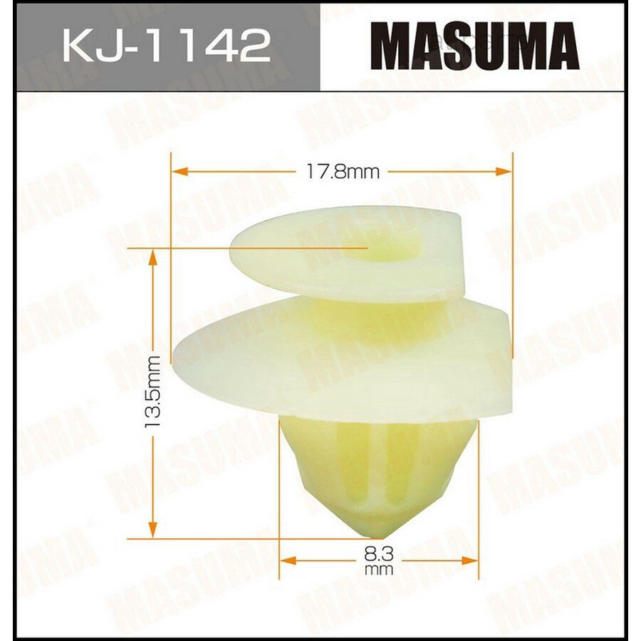 MASUMA KJ-1142 Клипса TOYOTA