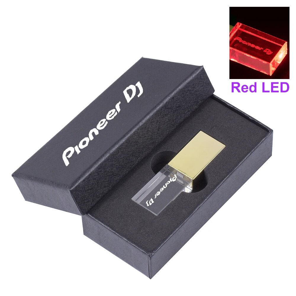 USB флешка Pioneer DJ 128 ГБ, Red LED