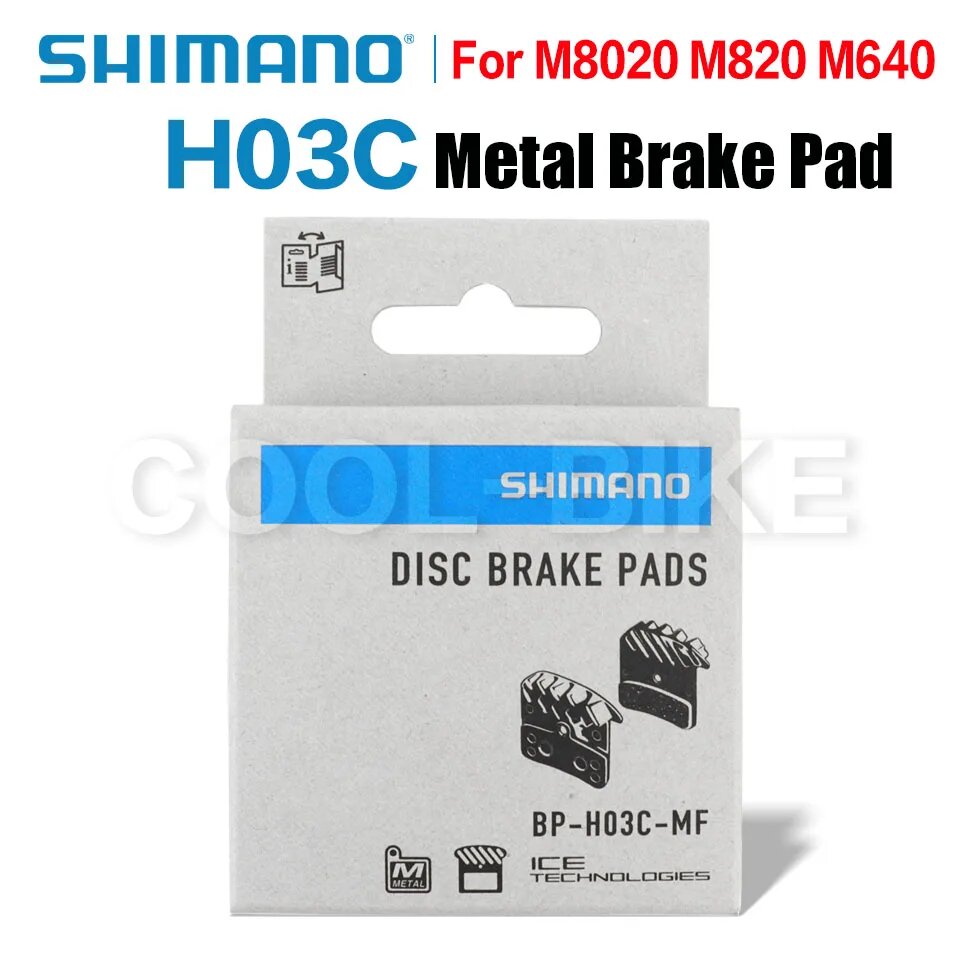 Shimano H03C Metal Тормозные колодки Ice Tech, 1 пара