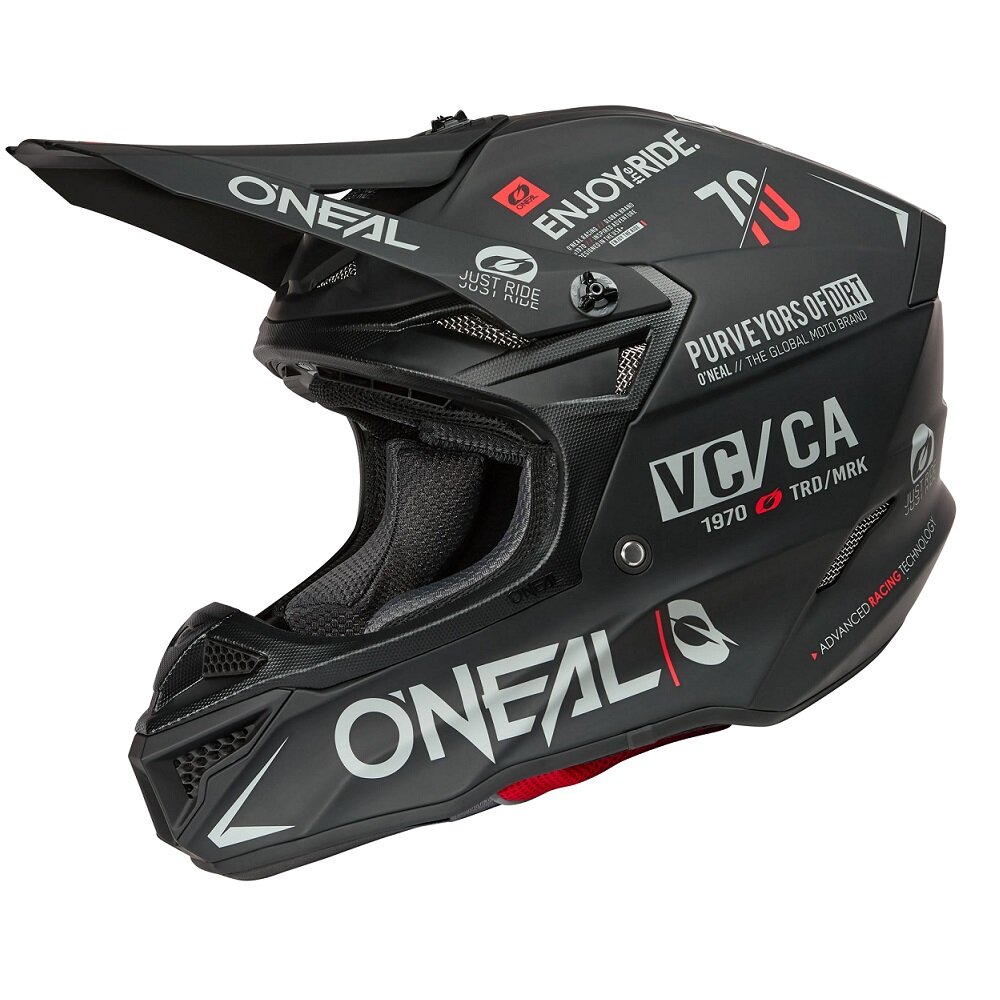 Мотошлем Oneal 5Series BRAND black-grey. L. Черный-серый