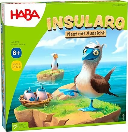 Детская настольная игра Haba - "Инсуларо: Гнездо с видом" стратегическая игра , от 8 лет - 2010903001