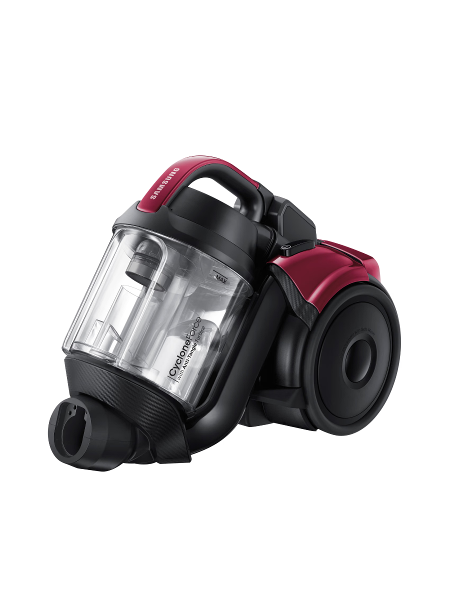 Пылесос Samsung VC21K5150HP, сухой, 2100Вт, контейнер, красный