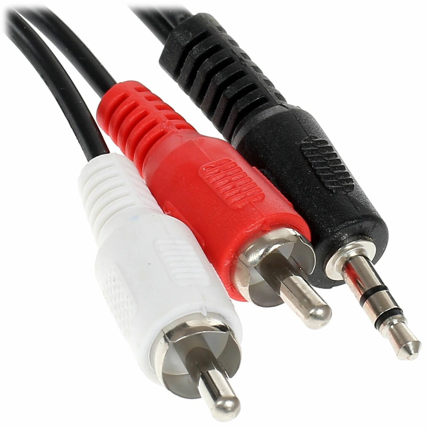 Кабель Aceline jack 3.5 мм - 2RCA 10 м черный