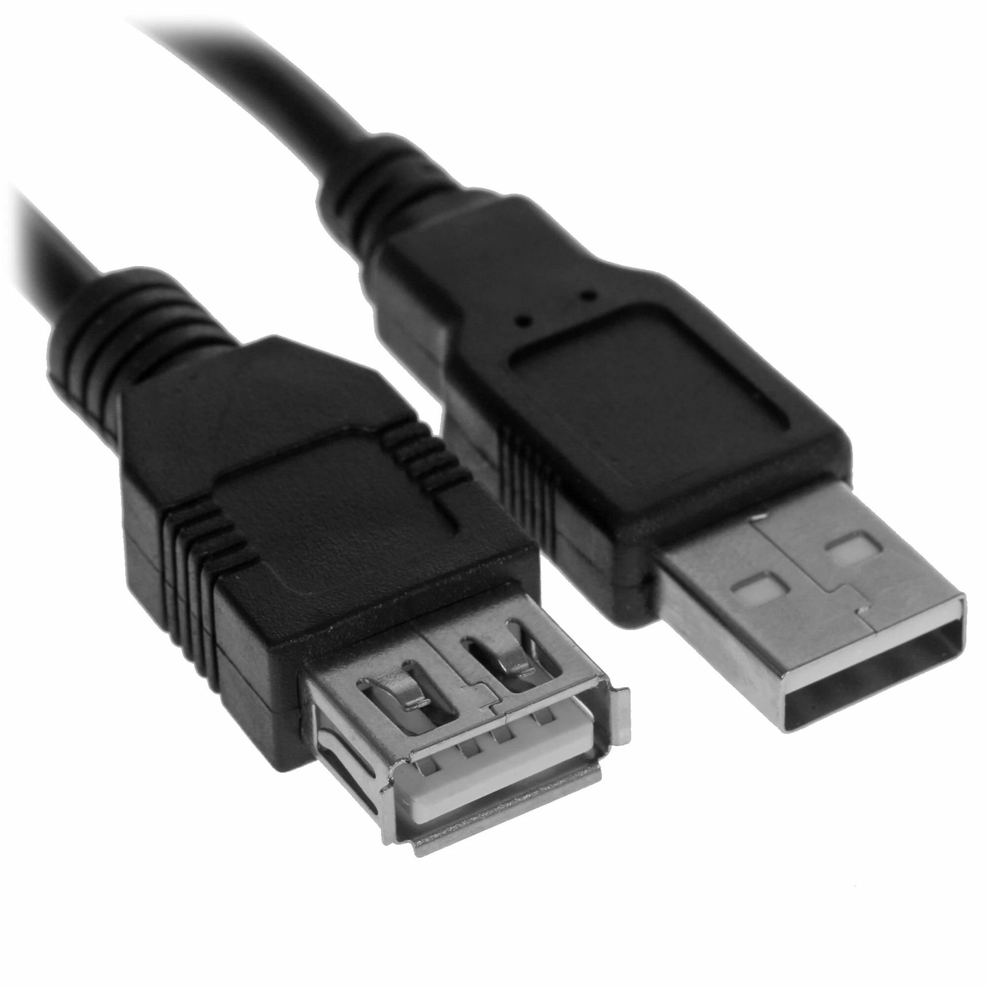 Кабель DEXP USB 2.0 Type-A (M) - USB 2.0 Type-A (F) 1 м