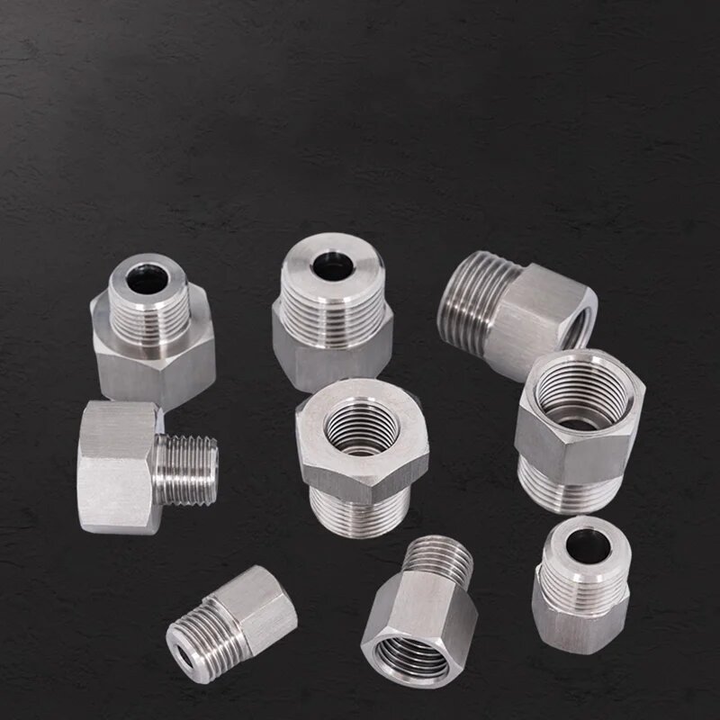 Адаптер фитинга из нержавеющей стали 304 BSPP1I4 Male, BSPP1I4 Female
