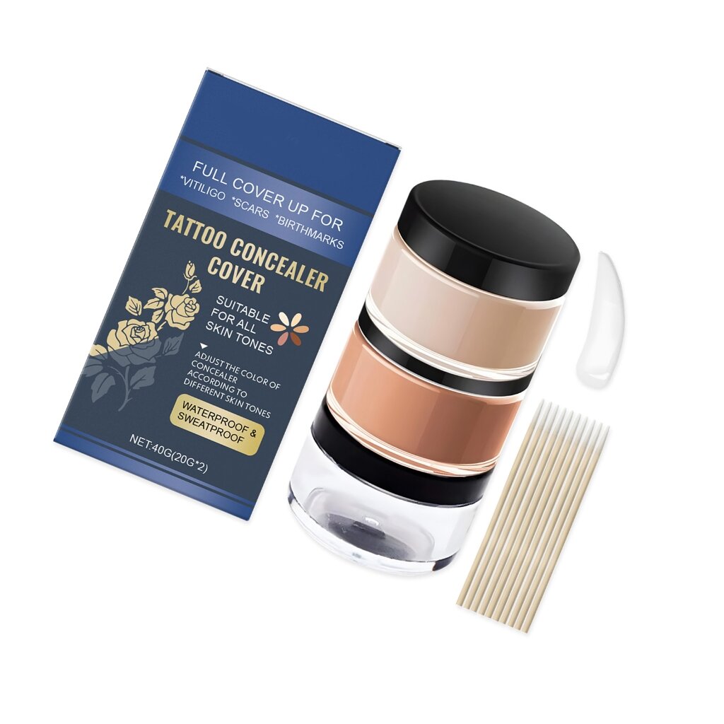 Быстро Схватывающийся Крем-Консилер Для кожи С Водостойкой Формулой Держится весь день