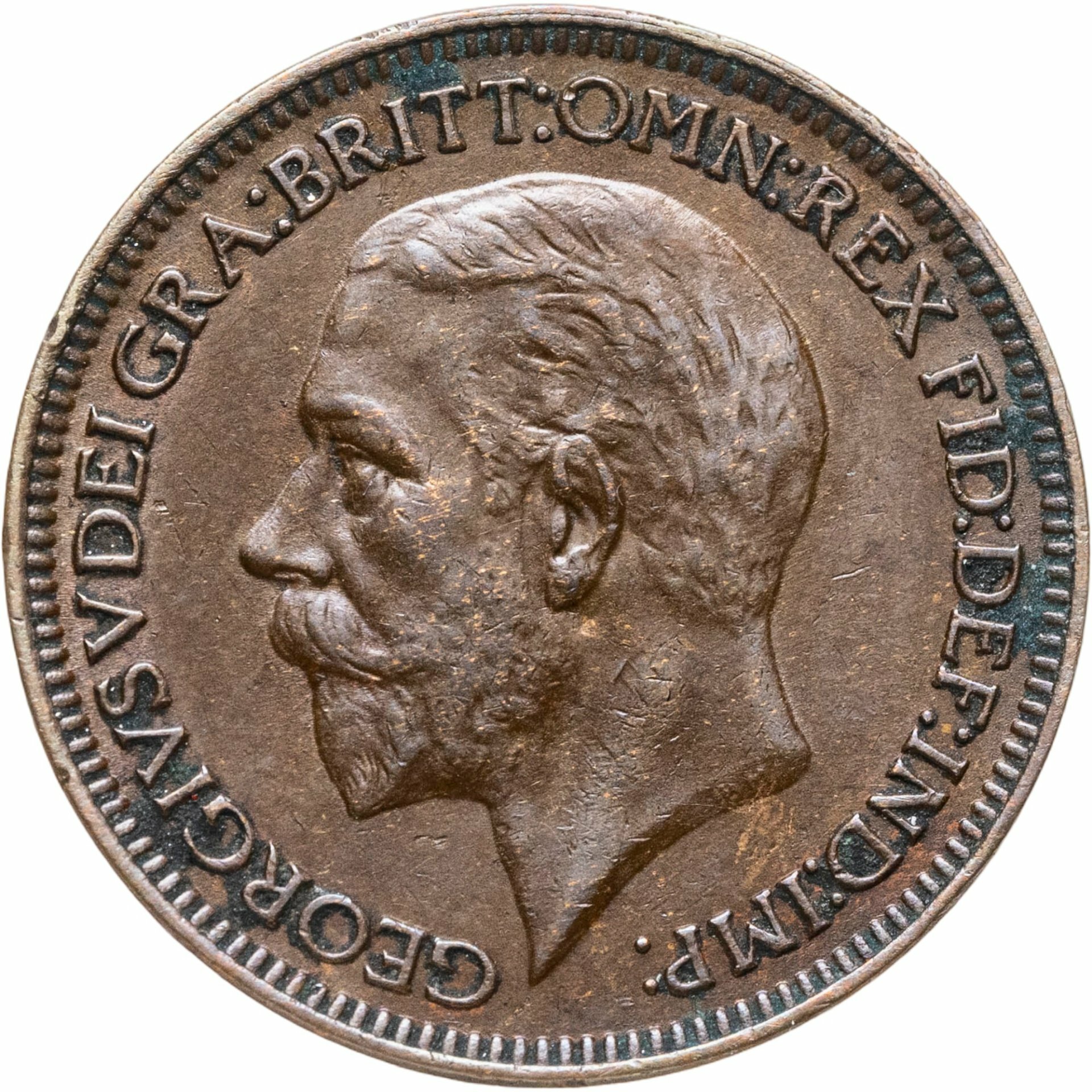 Великобритания 1 фартинг (farthing) 1935