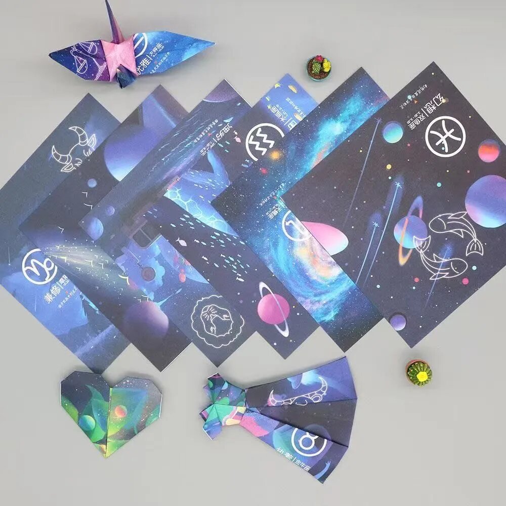 Бумага для рисования для оригами, 60 листов, с китайским дизайном, размер 15x15 см, для творчества