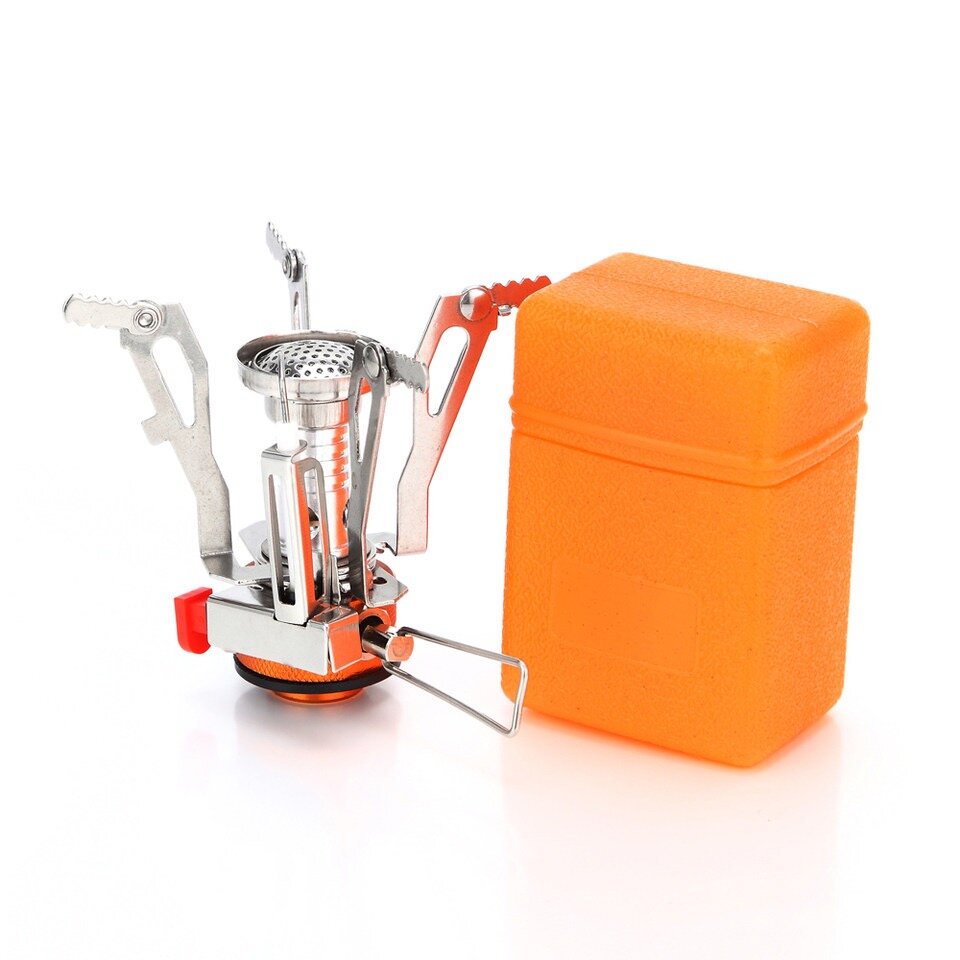 Портативная складная газовая горелка Widesea, плита походная, горелка туристическая, уличная плита, мини горелка