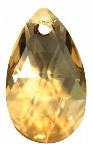 Подвеска SWAROVSKI CRY GOLDEN SHADOW. 22MM, 1шт кристалл стекло