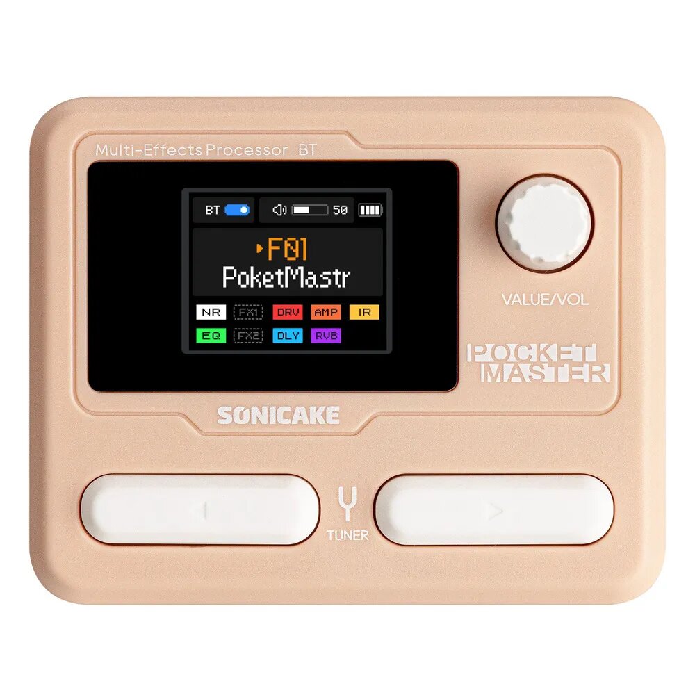 SONICAKE Pocket Master портативная педаль мультиэффектов, более