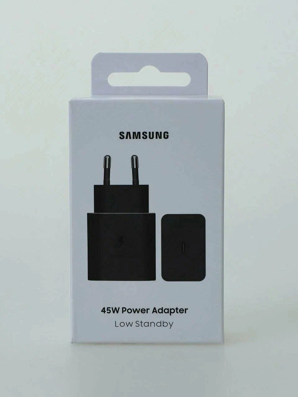 Блок питания Samsung EP-T4511, 45Вт, USB Type-C, сетевое, черное