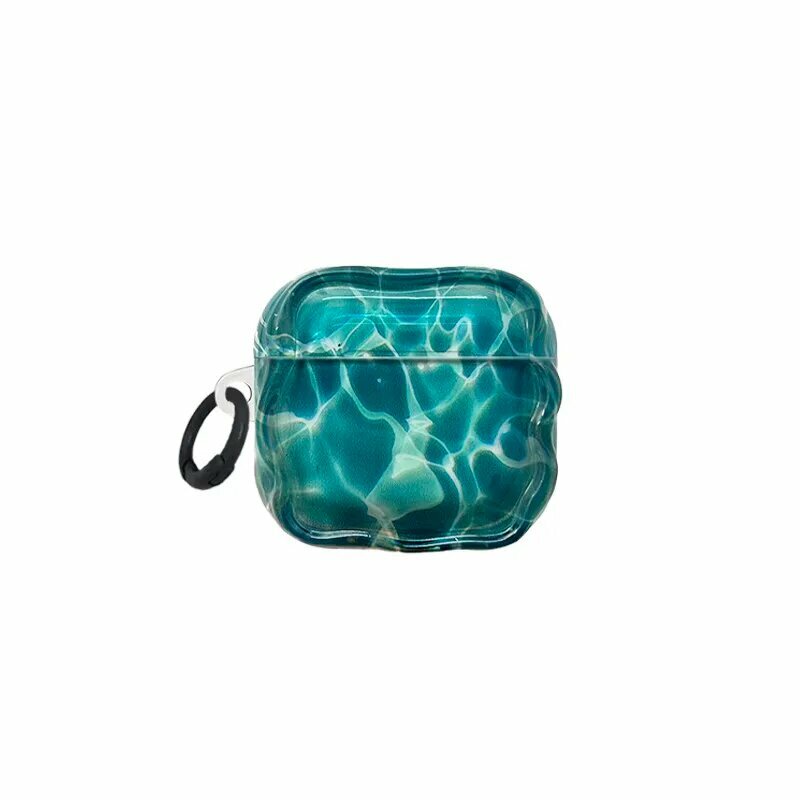 Чехол для наушников Huawei белый мрамор Huawei Freeclip2, C