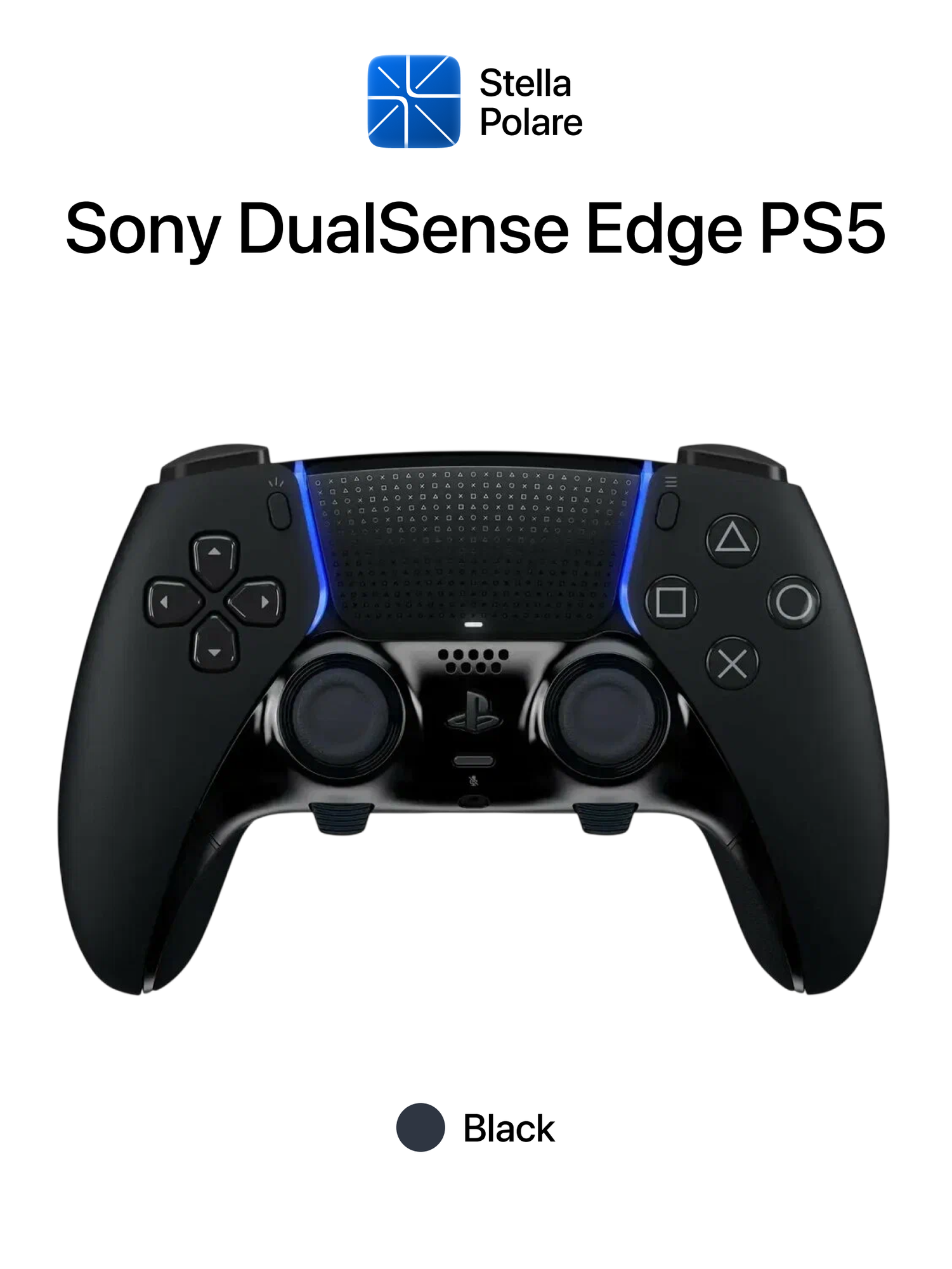 Геймпад Sony беспроводной DualSense Edge Wireless Controller Black NEW (Чёрный) (PS5)